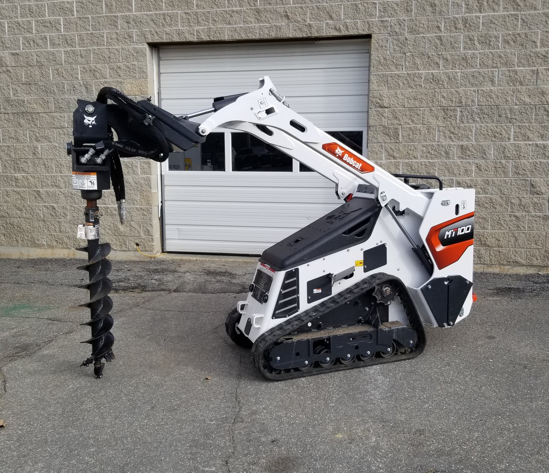 Rent the 24" Auger For BOBCAT MT100 | Oesterling's Equipment Rentals